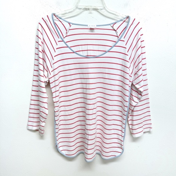 LAKE | Tops | Lake Top Womens Medium Red White Blue Sorbet Top Nautical ...